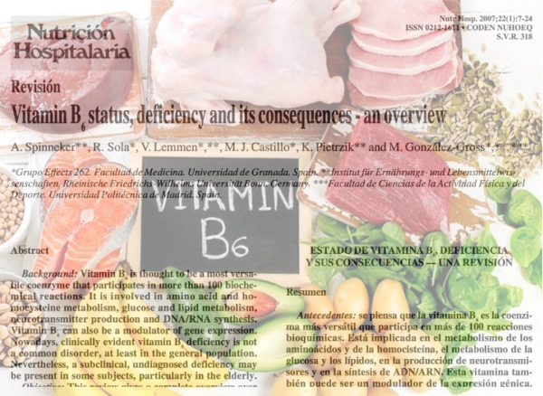 Vitamin B6 deficiency and its metabolic consequences - Swissisimi